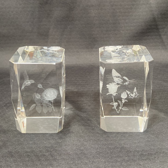 Art | 3d Laser Etched Crystal Glass Paperweight | Poshmark